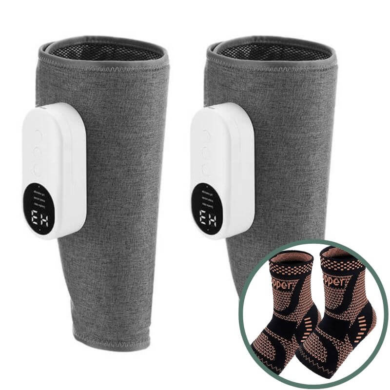 1x Pair ZenFit Massager + 1 Pair CopperFlex Compression Socks (tcm ...