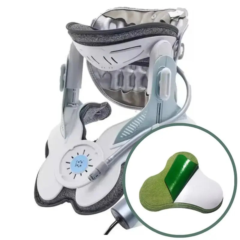 1x Nooro 3-in-1 Neck Traction Device + 20 Pcs Neck Pain Relief Patches ...